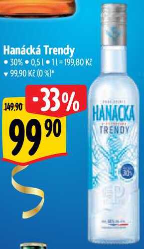 Hanácká trendy • 30% • 0,5 l v akci | AkcniCeny.cz