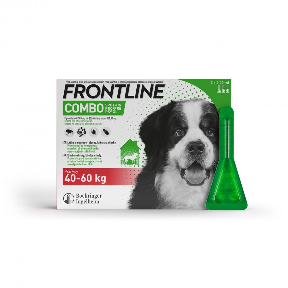 Frontline Combo spot-on pro psy L 2,68 ml 3 pipety v akci | AkcniCeny.cz